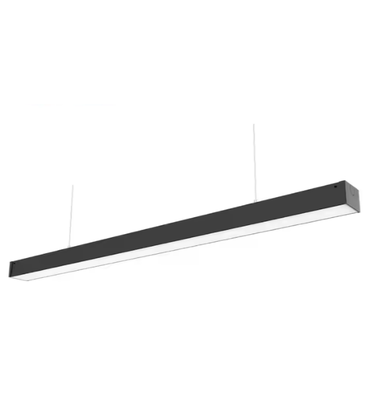 36W LED-ljusskena - 120cm, 120 lm/W, Svart, taklampa för kontor, inkl ...
