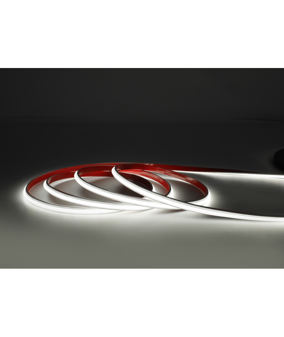 10m 12W/m COB-LED-strip - 24V DC, IP68, 280 LED per meter, COB LED